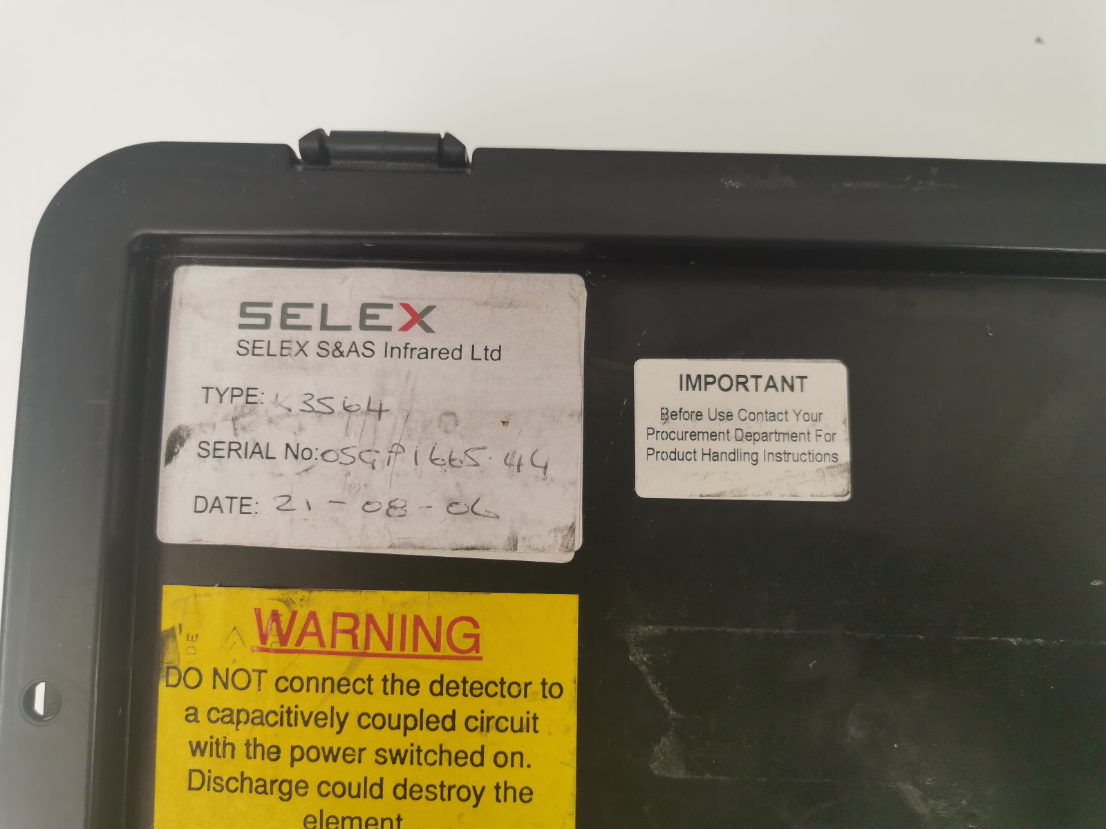 InGaAs Cryogenic Dewar Photodiode Infrared Detector K3564 - Perkin ...