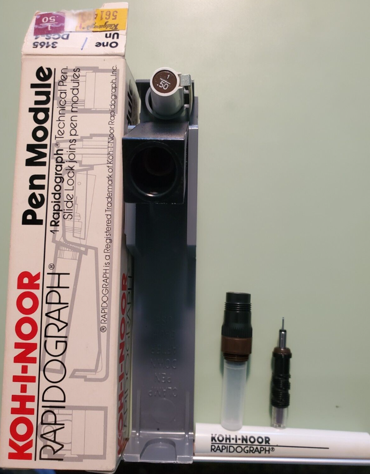KOH-I-NOOR Rapidograph 3165 DCS-1 Rare Vintage Pen Module Sets Pens ...