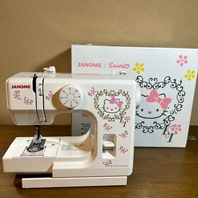 JANOME KT-35 Sanrio Hello Kitty Electric Sewing Machine Compact AC100V ...
