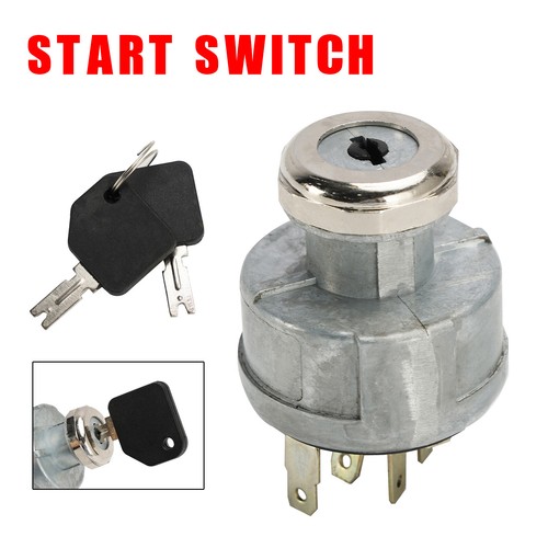 Ignition Starter Switch 3 Positions Anti Restart For Pollak 31-297 ...