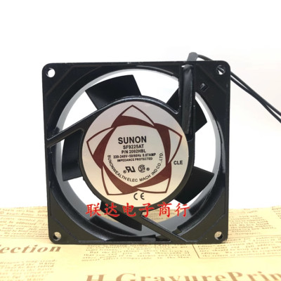 SUNON SF9225AT 2092HBL 220V-240V 0.07A 9225 9CM Cooling Fan | eBay
