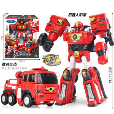 ROBOT R Transforming Convert Car to Robot Action Figure Toy Boy Gifts ...