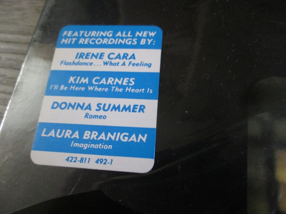 Flashdance Original Motion Picture Soundtrack LP + 12" What a Feeling ...