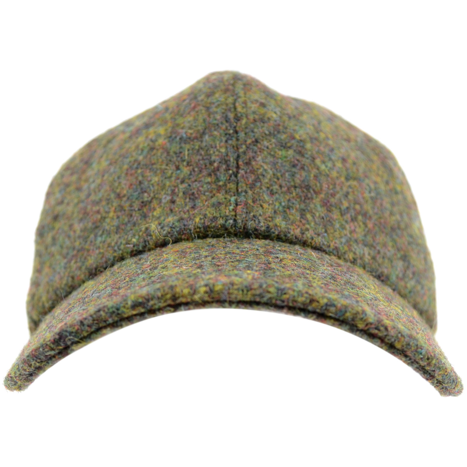 Mens 100% Wool / Tweed Shooting Baseball Cap With Fold Down Ear Flaps ...