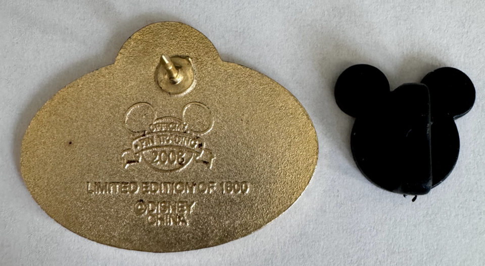 WDW 2008 Disney CHIP N DALE Name Tags DALE Limited Edition Pin LE 1600 ...