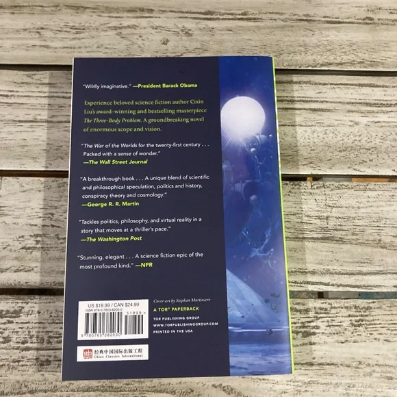 The Three-Body Problem (book) by Cixin Liu Translated by Ken Liu | eBay