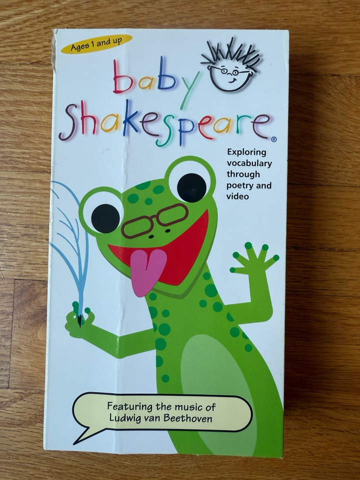 Baby Einstein BABY SHAKESPEARE VHS - Exploring Vocabulary Poetry ...