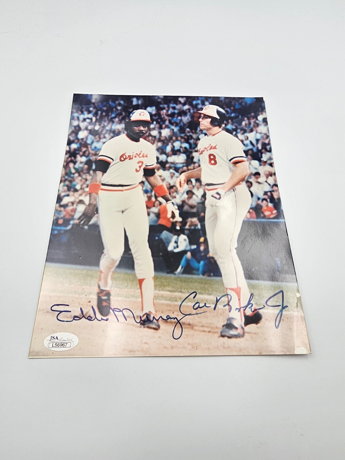Cal Ripken Jr. and Eddie Murray autographed photo | eBay