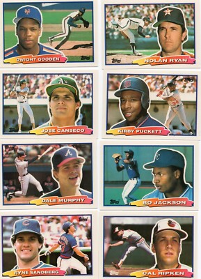 1988 Topps Big Baseball SET BREAK - stars, rookies, Hall of Famers | eBay