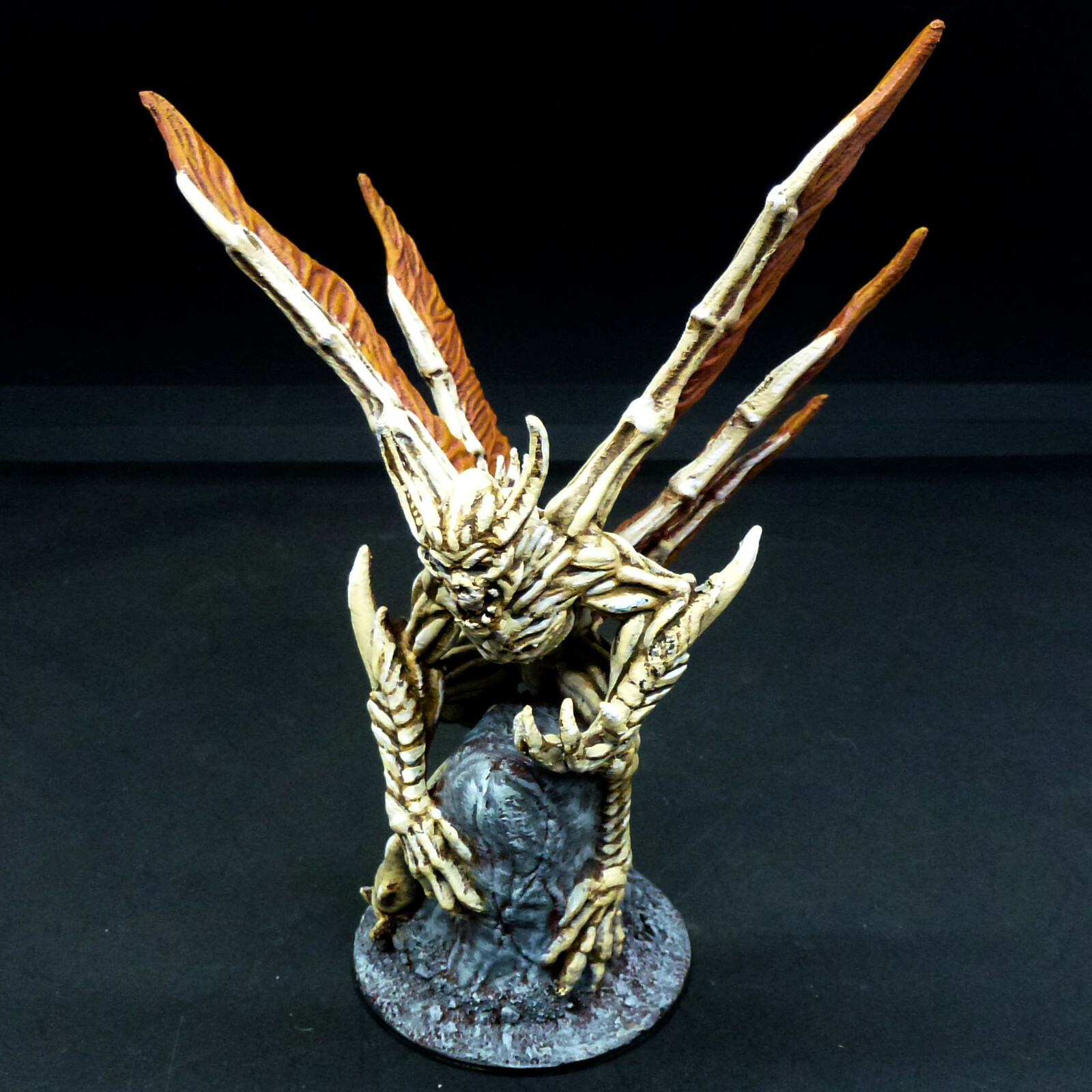 28mm 32mm Bone Devil Fantasy Undead Demon UNPAINTED Wargames DnD ...