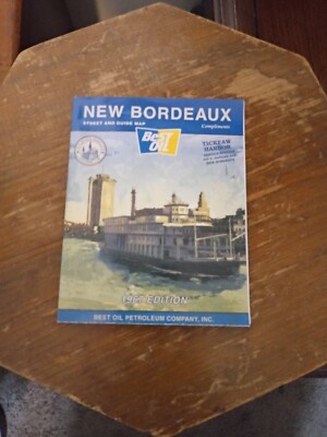 Mafia 3 New Bordeaux Map Poster 18" x 29" (Stamped Envelope Shipping ...