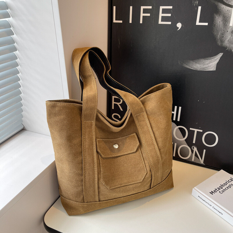 Stylish Oversized Denim Handbag Women 2024 New Trendy Street Style Tote ...