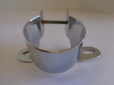 Chrome GM Chevy Stand Up Style Coil Mount Bracket Chevy 283 327 350 454 ...