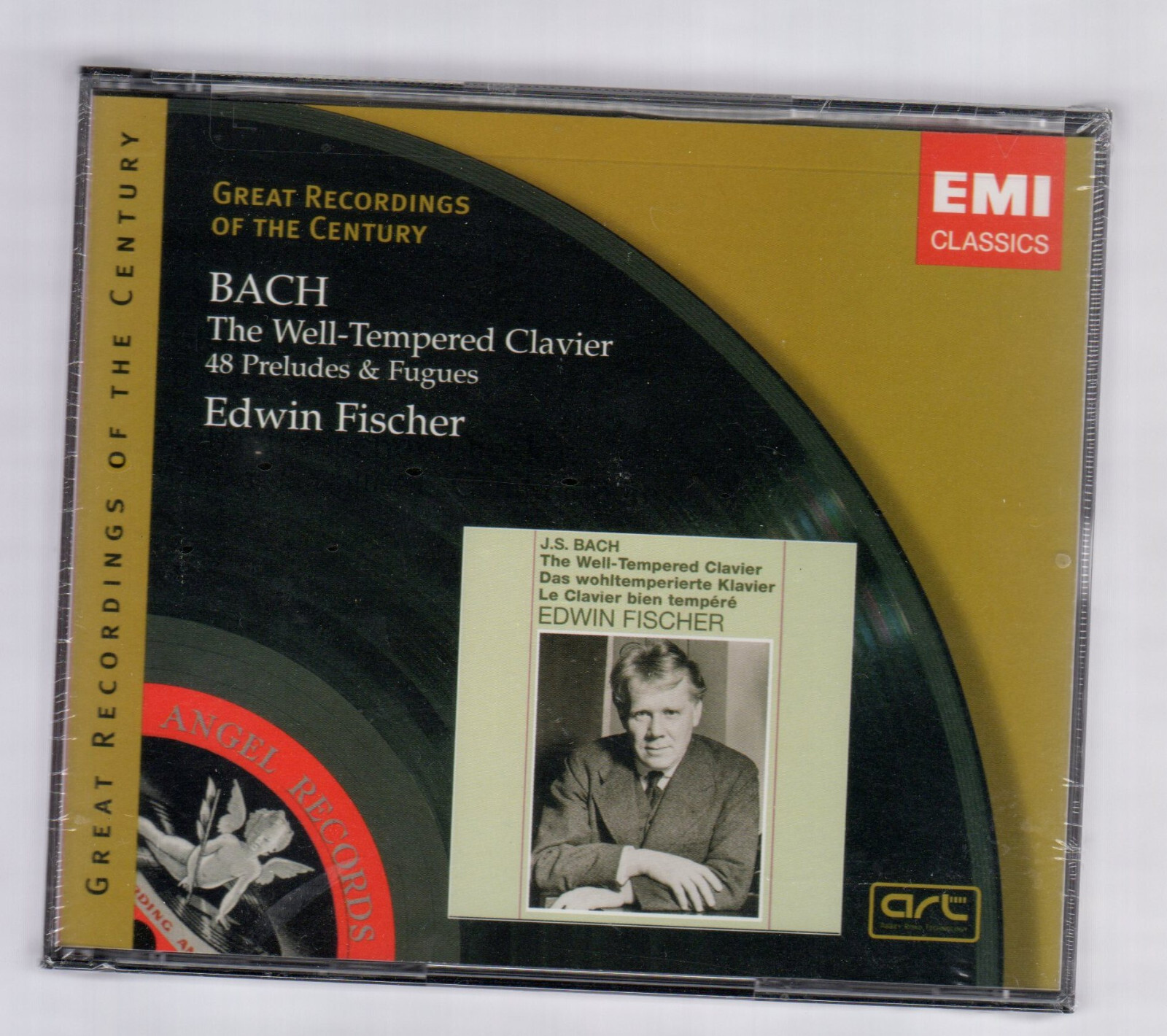 Bach: The Well-Tempered Clavier (CD, Apr-2008, 3 Discs, EMI Classics ...