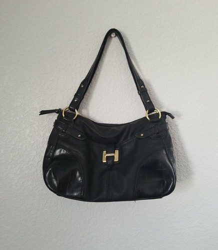 Purse Relic Brand Collection Faux Leather Snake Skin Print black Bag ...