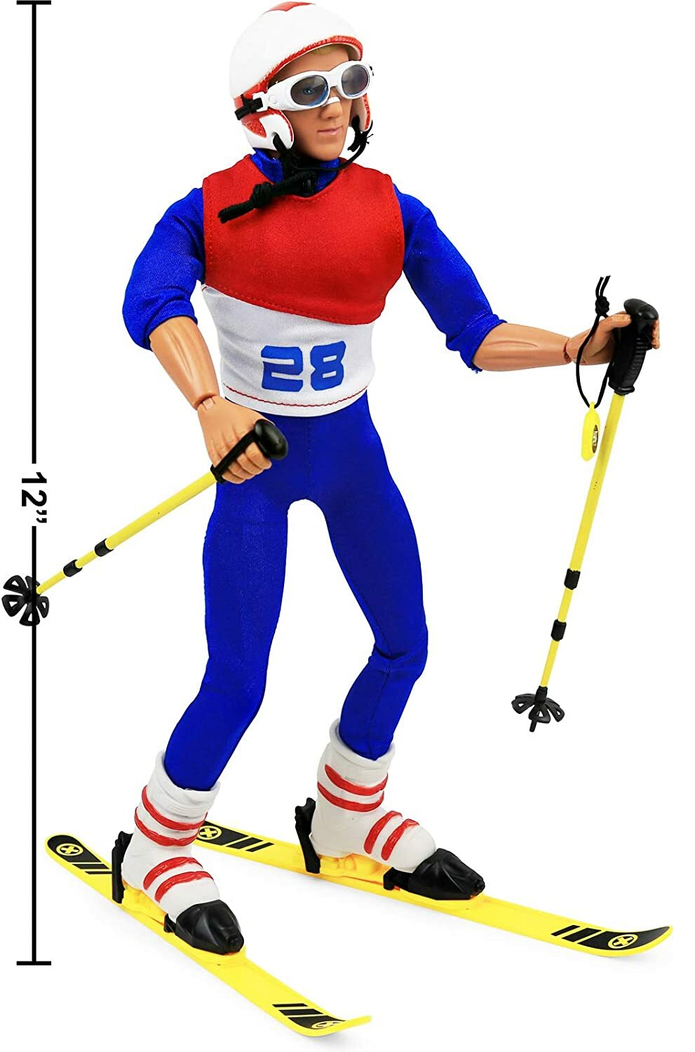 World Peacekeepers - Sports & Adventure Skiing 12" Action Figure Play ...