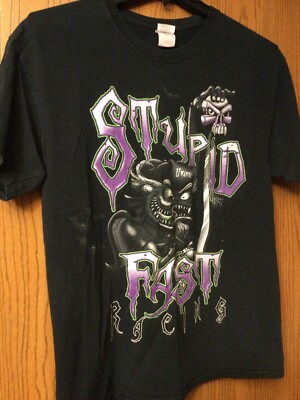 Stupid Fast Racing - Black Shirt. L. | eBay