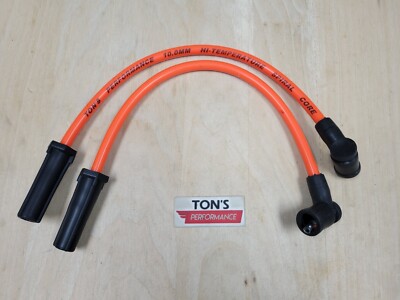Ton's Performance 10mm Orange Spark plug wires for 2002-2007 Victory ...