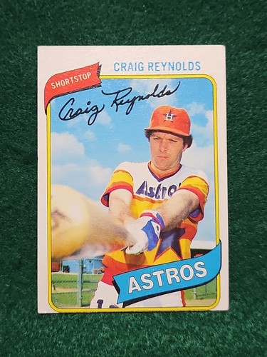 1980 Topps Craig Reynolds #129 Baseball Houston Astros | eBay
