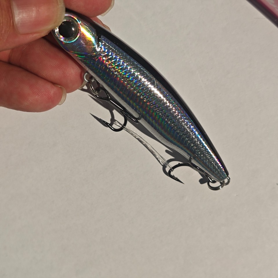 4x21g Sinking Pencil Lure 100mm Hard Body Slow Sinking Lure for Barra ...