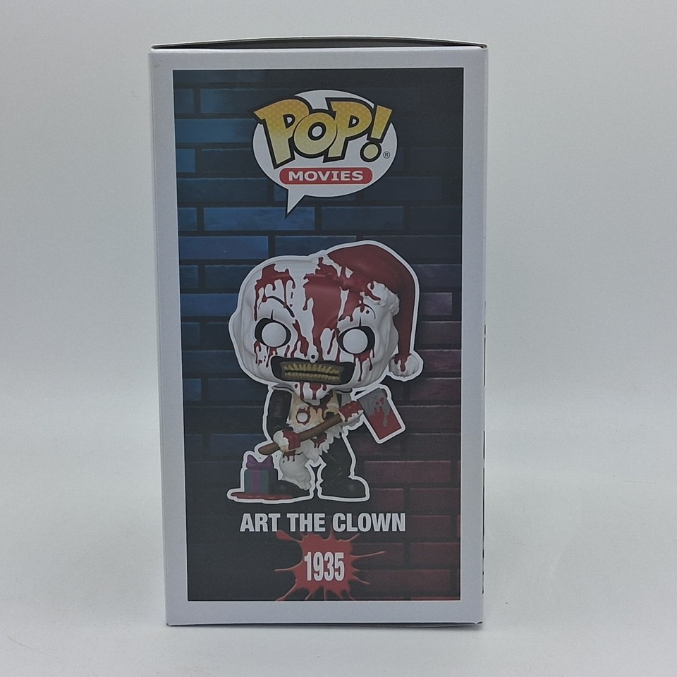 Funko Pop Terrifier 3 Santa Art The Clown Hot Topic Exclusive #1935 ...