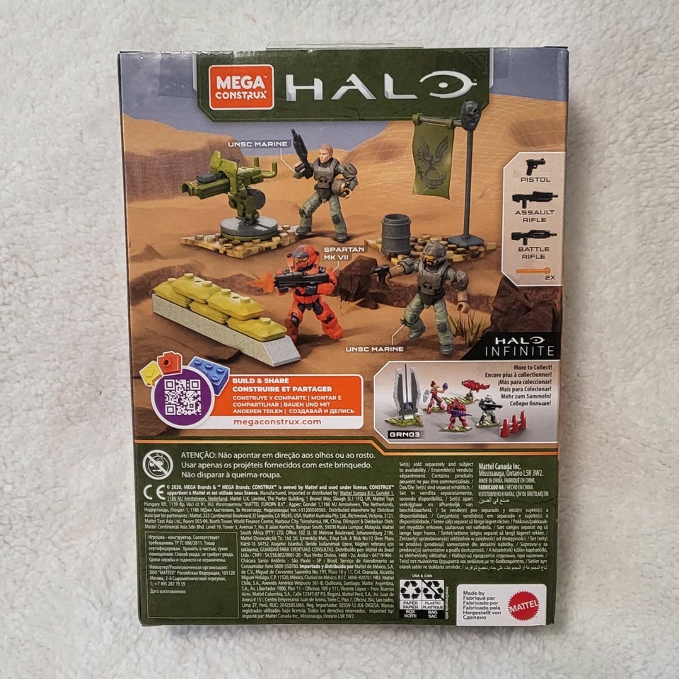 Mega Construx Halo Infinite UNSC Combat Unit | eBay