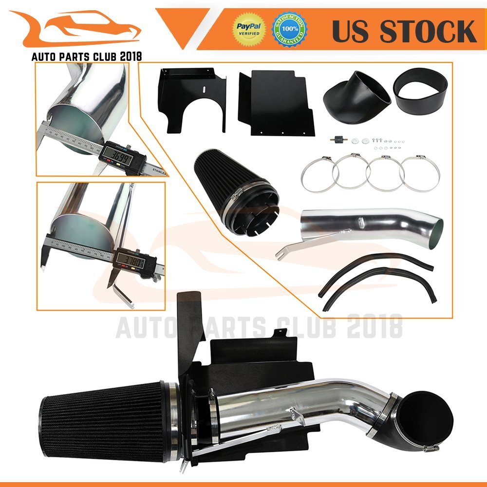For Chevy Silverado 1500 GMC Sierra 1500 4 Inch Cold Air Intake kit ...