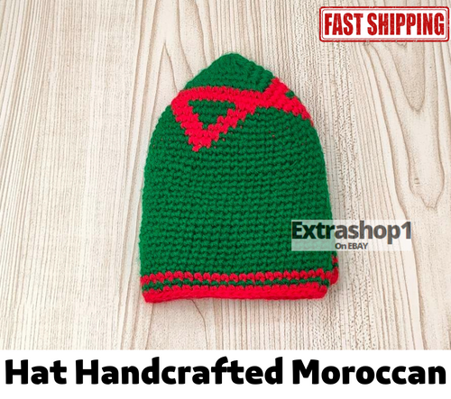 Handcrafted Green Moroccan Marrakech Hat Headgear for Muslim Men | eBay