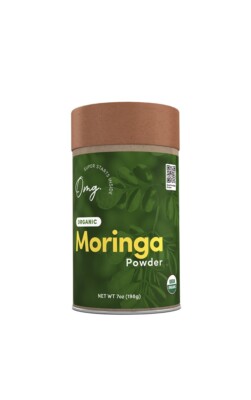 OMG Superfoods Organic Moringa Powder 100% Pure USDA Certified Leaf ...