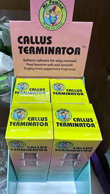 Mr. Pumice - Callus Terminator Liquid - 4 fl oz / 118 ml - New - 4 Pcs ...