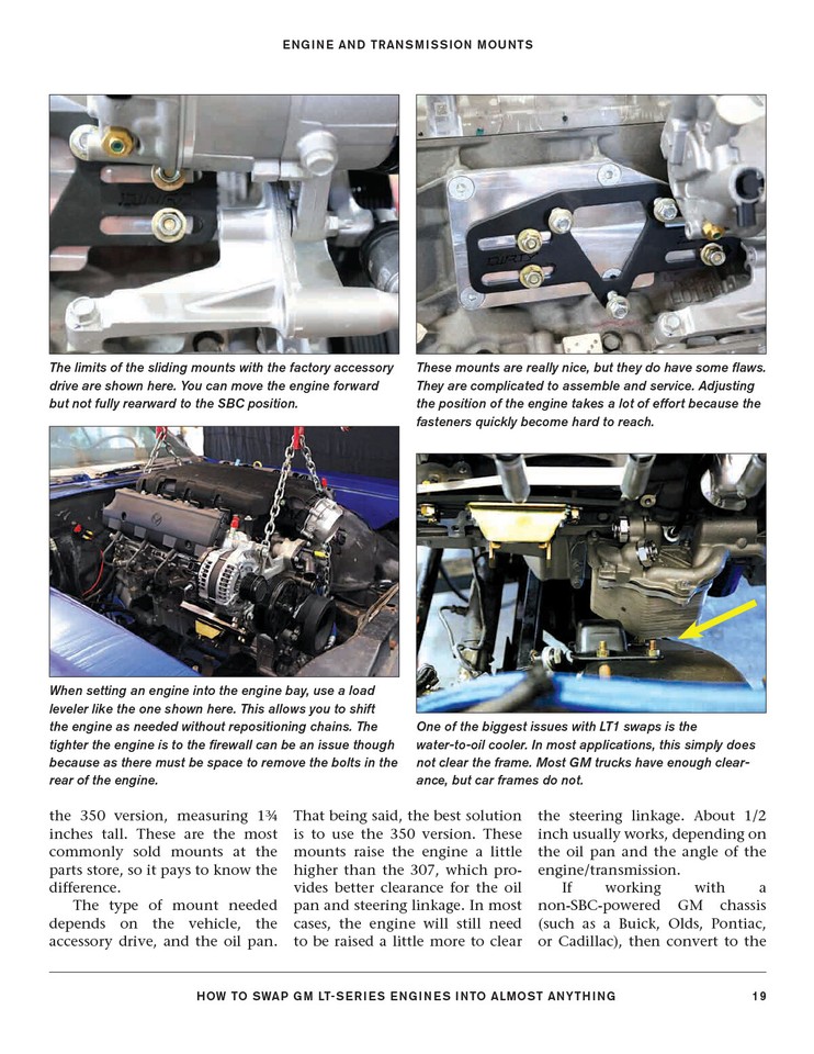 Chevrolet LT1 LT4 LT5 LT6 LT7 Series Swap Engine manual book | eBay