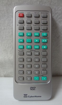 CyberHome Portable DVD Player Remote Control with Protective Case -8 | eBay