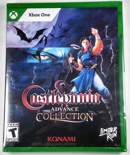 CASTLEVANIA ADVANCE COLLECTION New XBOX ONE Game XB1 LRG #007 Dracula X ...