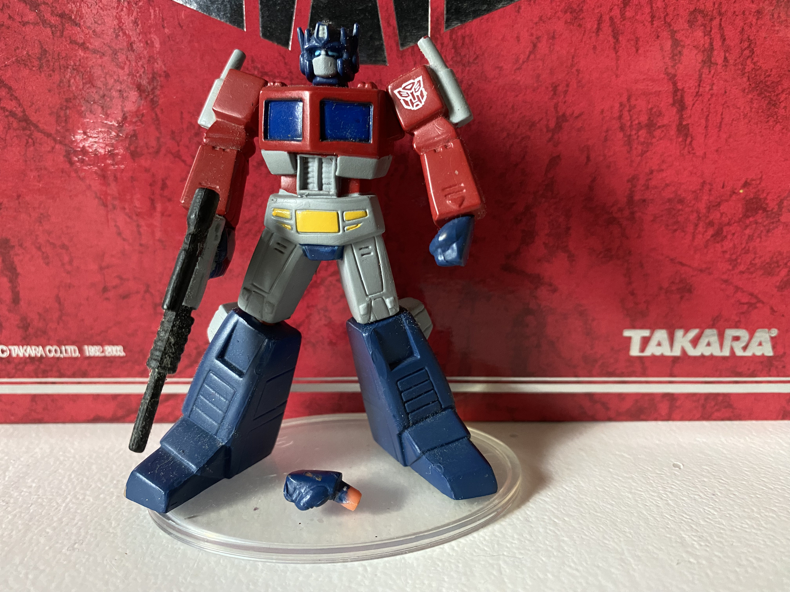 2002 Takara Transformers SCF Act 6 PVC Optimus Prime (Heroes of ...