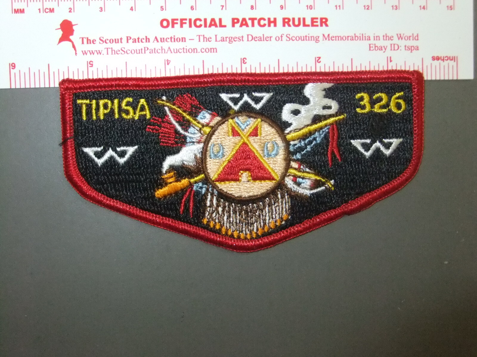 Boy Scout OA Tipisa Lodge 326 Flap 9235DD | eBay