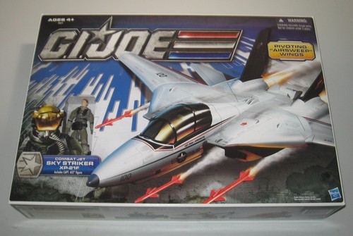 Hasbro G.I. Joe Skystriker Jet Vehicle with Pilot Figure 3.75 inch ...