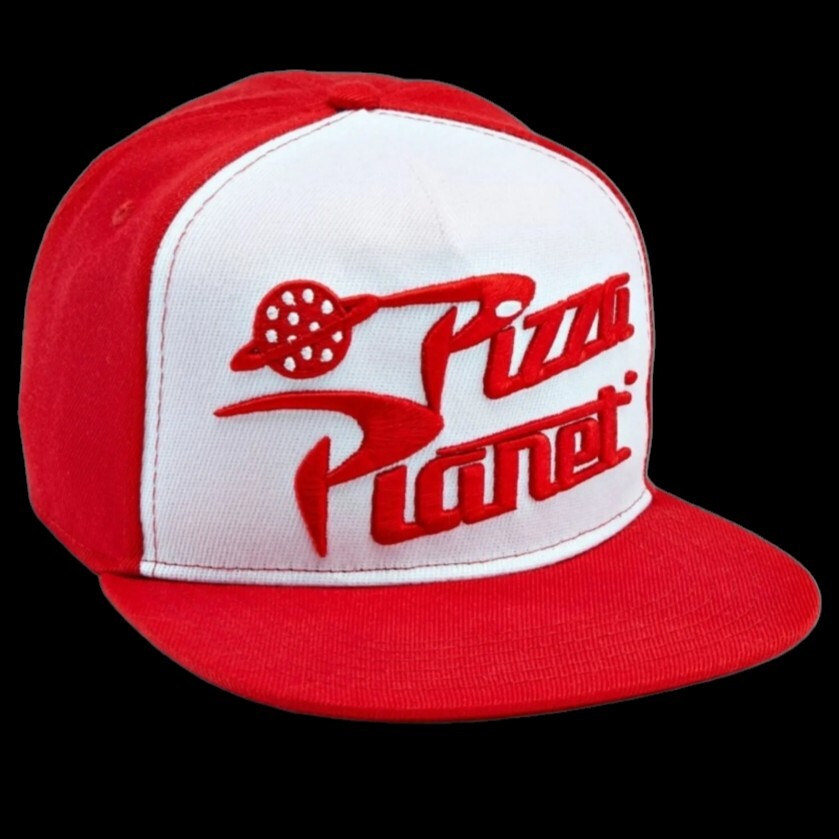 Pizza Planet Snapback Cap Hat Toy Story Disney Pixar 3D Puff ...