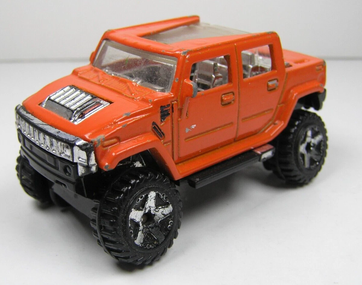 Orange Hummer H2