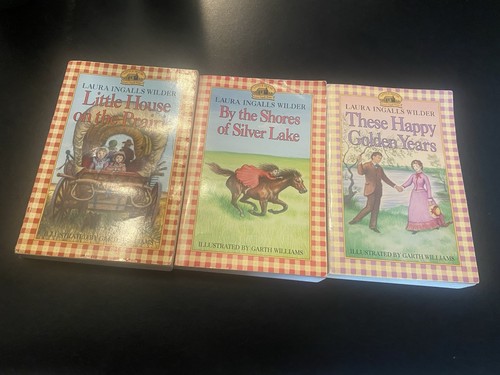 Laura Ingalls Wilder 3 Books Little House On The Prairie Vintage ...
