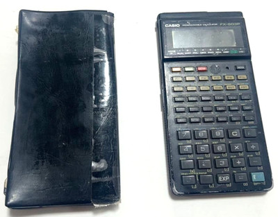 Casio FX-603P Pocket Computer Scientific Programmable Calculator Tested ...