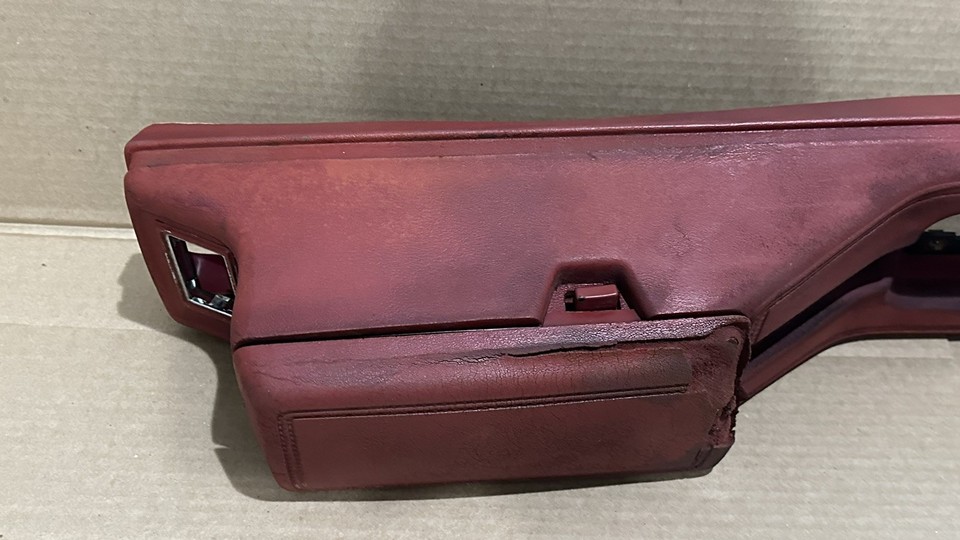 OEM 1974-1978 Ford Mustang II Center Console RED | eBay
