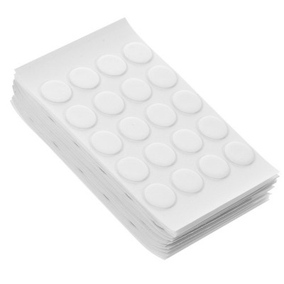 300 Pcs Clear Adhesive Double Sided Tape Round Dot Stickers for Crafts ...
