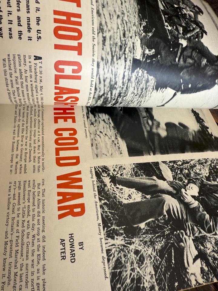 Saga October 1963 Mens mag AMAZING FRED FREEMAN TIGER SHARK ...
