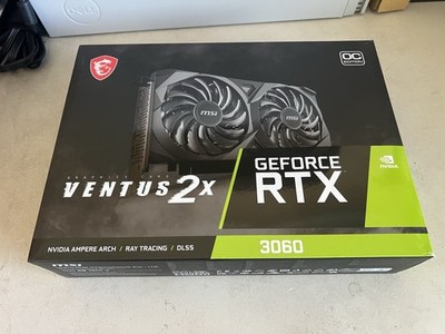 MSI GEFORCE RTX 3060 VENTUS 2X OC 12GB GRAPHICS CARD GPU *BOX ONLY* | eBay