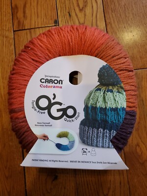 Yarnspirations Caron Colorama O'GO Yarn Wine Time - Easy Pull 6.4oz | eBay