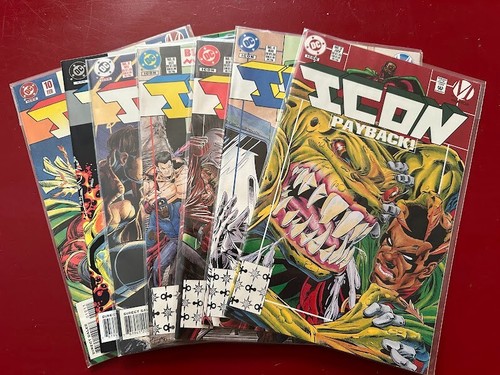 Milestone Comics Icon lot of 7 books (1993 DC) No. 3, 4, 5, 6, 8, 9, 10 ...
