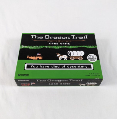 THE OREGON TRAIL Card Game Target Exclusive Used COMPLETE Pressman 2016 ...