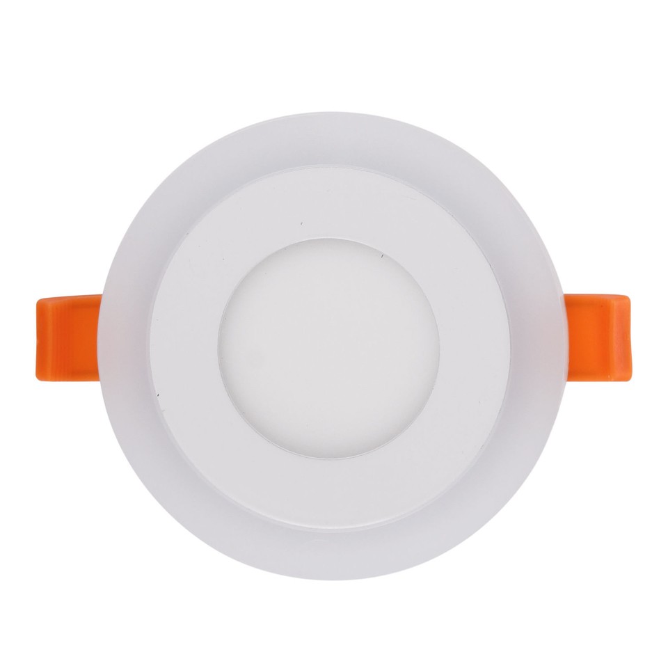 White RGB Dual Color LED Light LED Ceiling Recessed Panel Downlight ...