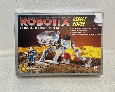 Vintage Sealed Robotix Desert Rover Construction System, Factory-Sealed ...