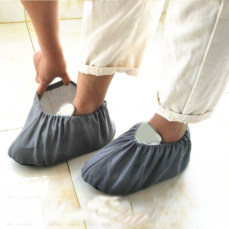 Reusable Shoe Covers Outdoor Home Non-slip Protector Shoes Cover Cloth ...